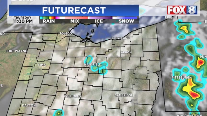Weather update: Thursday evening – Fox 8 Cleveland WJW