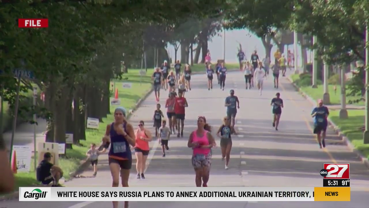 Harrisburg Mile interview live shot – PAhomepage.com