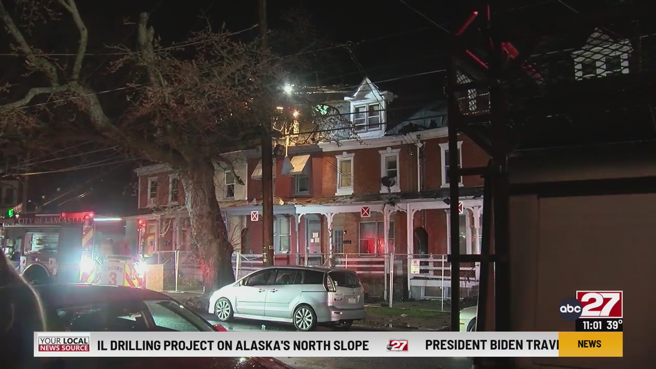 Fire burns through 10 row homes in Lancaster – ABC27