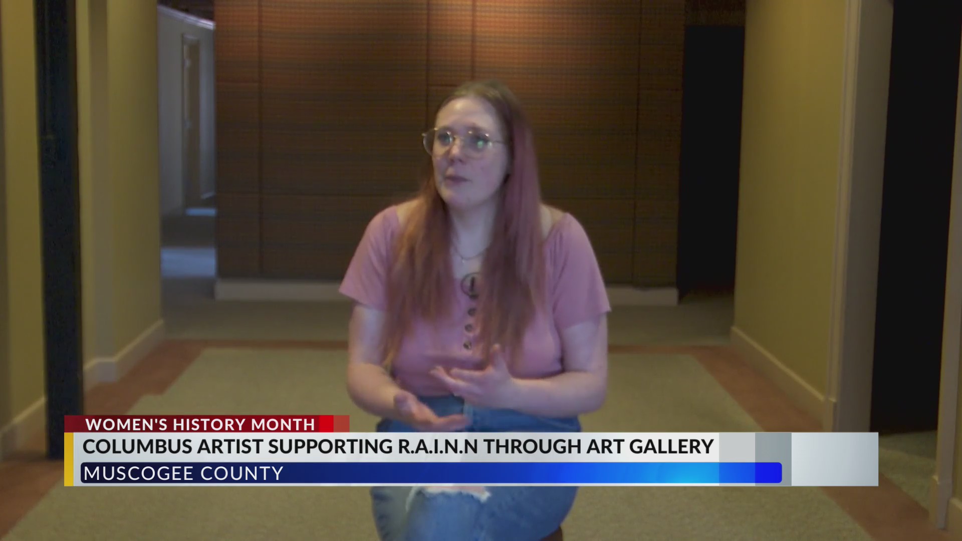 Columbus artist supporting R.A.I.N.N. through art gallery – WRBL