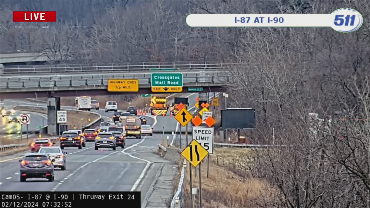 Crash on I-87 Northway – NEWS10 ABC