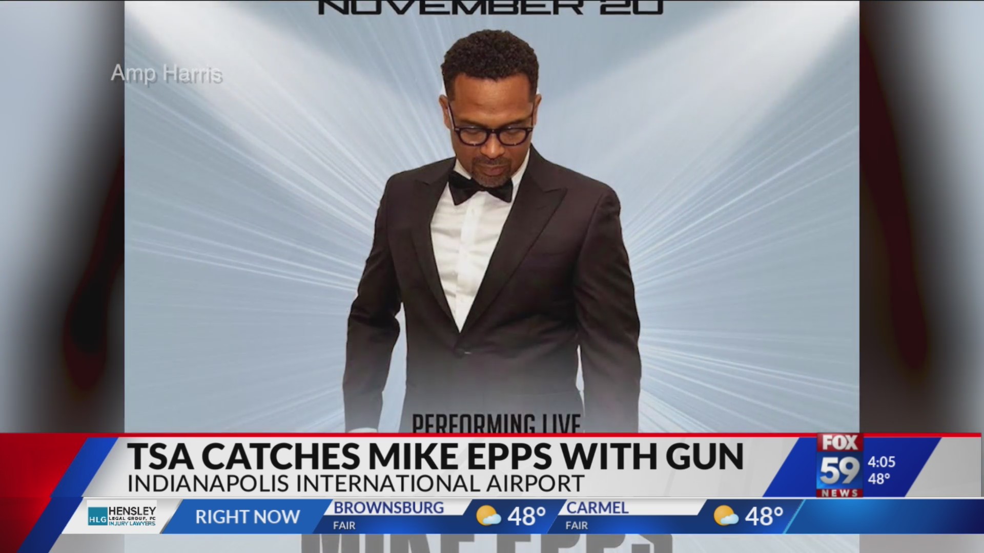 Comedian Mike Epps detained at Indy airport – Fox 59
