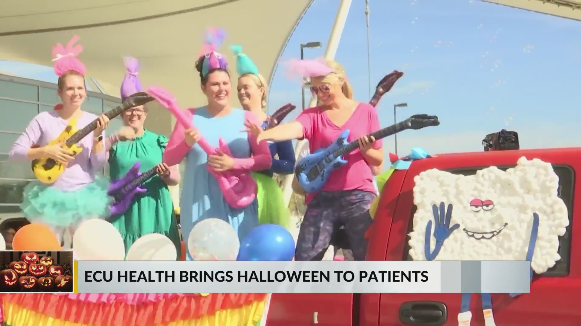 ECU Health hosts Halloween parade for patients at Maynard Children’s ...