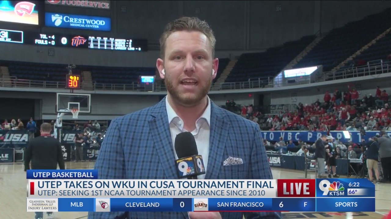 KTSM 9 Sports Director Colin Deaver previews UTEP, WKU CUSA Tournament Final – KTSM 9 News