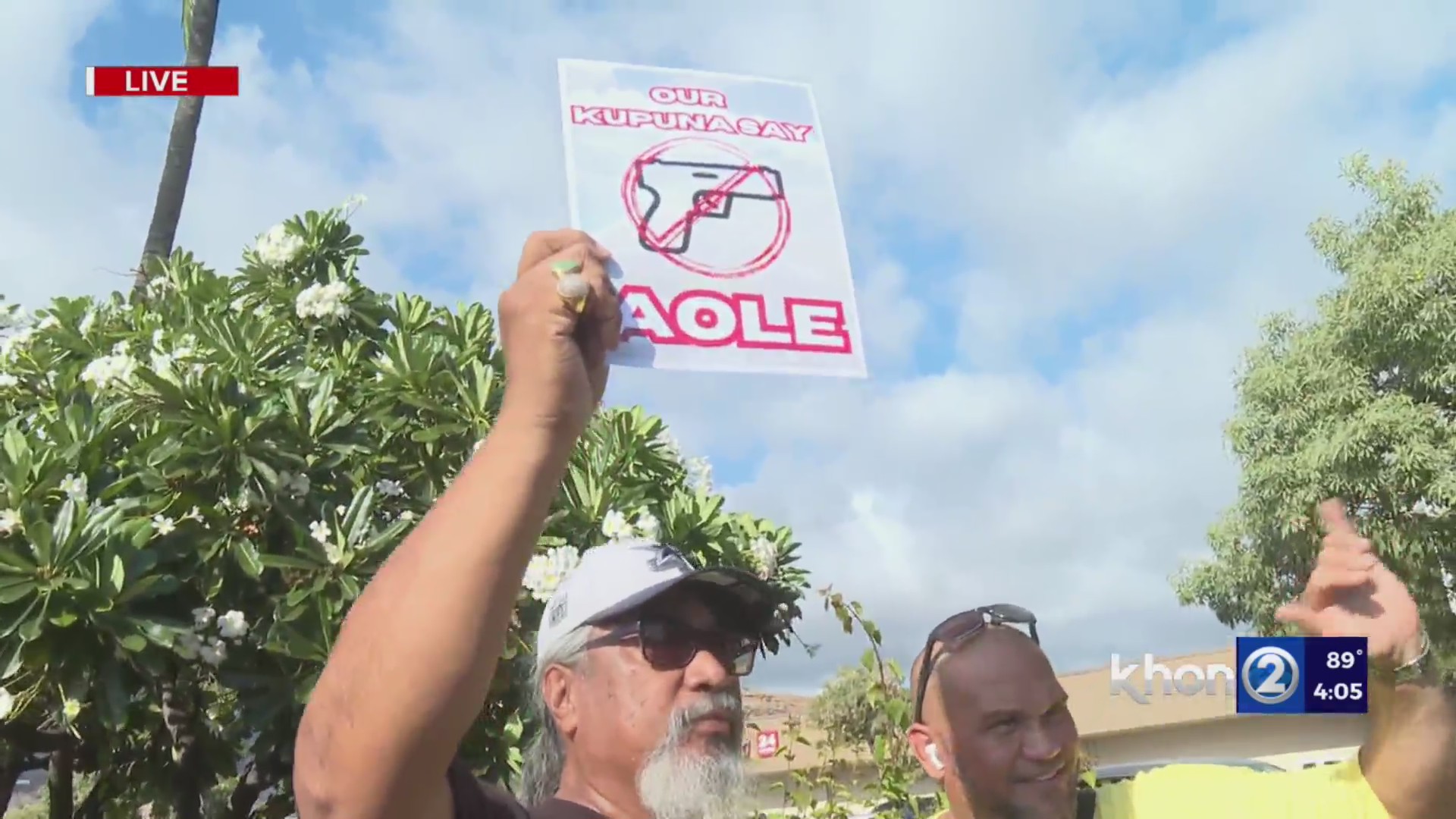 West Oahu residents rally for safety following string of gun violence ...