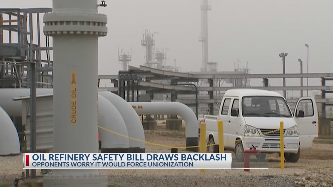 Oil refinery safety bill draws backlash – NBC4 WCMH-TV