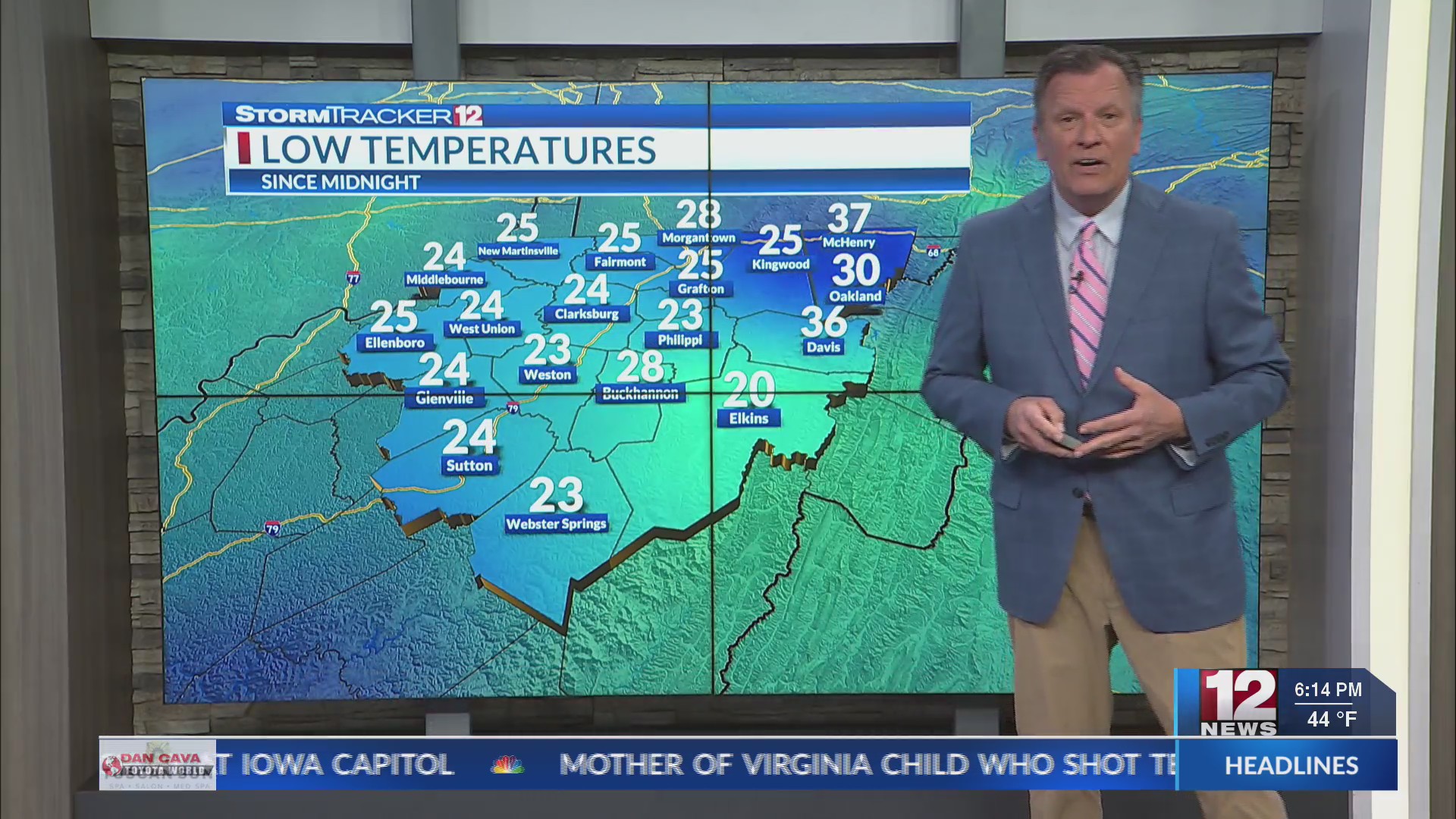 Wintery weather approaches West Virginia’s mountains Sunday and Monday ...