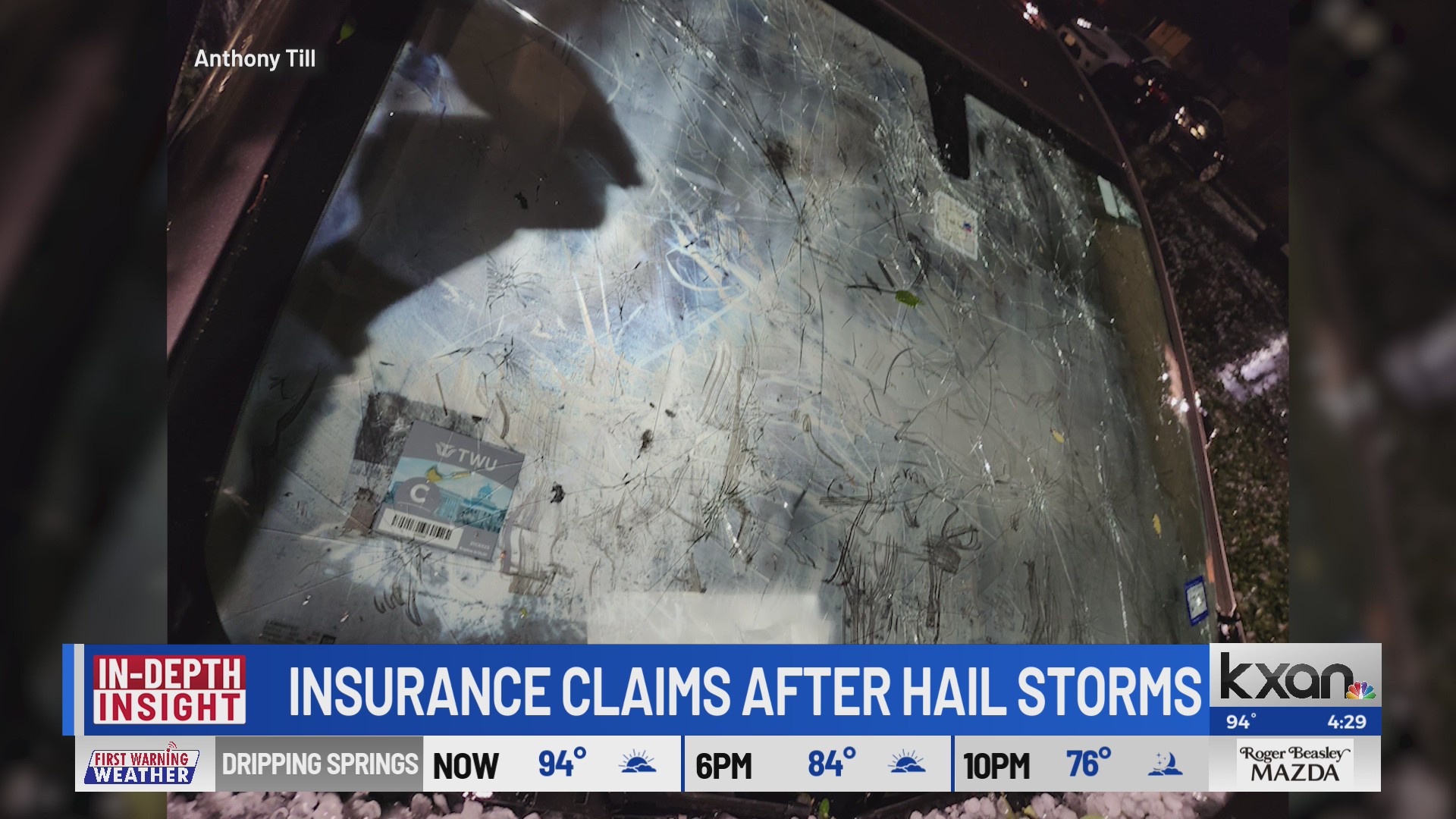 Insurance claims after hail storms – KXAN Austin
