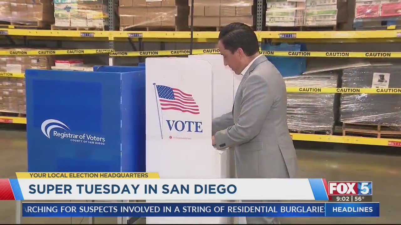 Super Tuesday is here and its the last day to cast your vote – FOX 5 ...