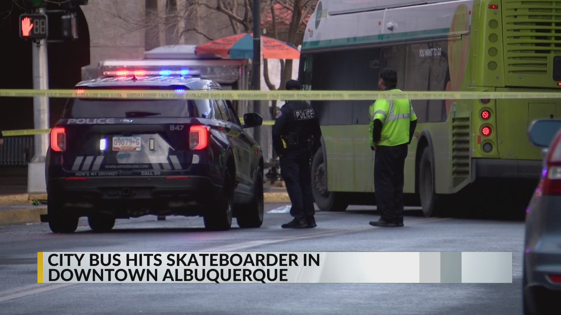 Pedestrian hit by city bus in Downtown Albuquerque – KRQE NEWS 13 ...