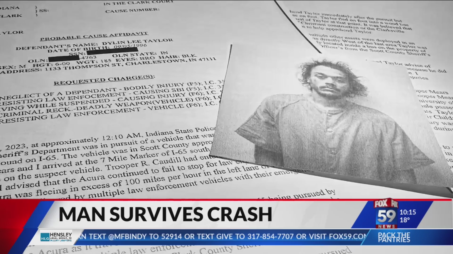 Indy man still healing after deadly crash following police pursuit – Fox 59