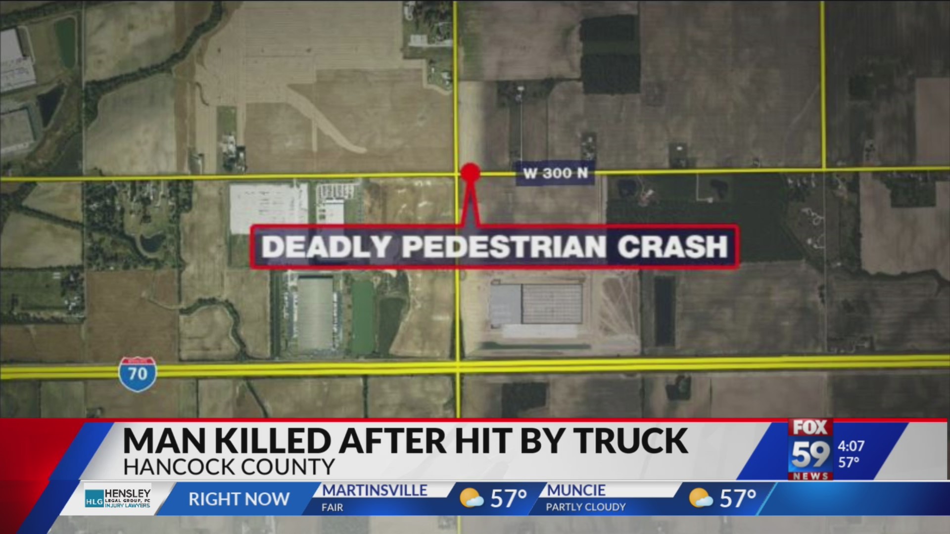 Police: Semi driver hit, killed in Hancock County while walking to ...