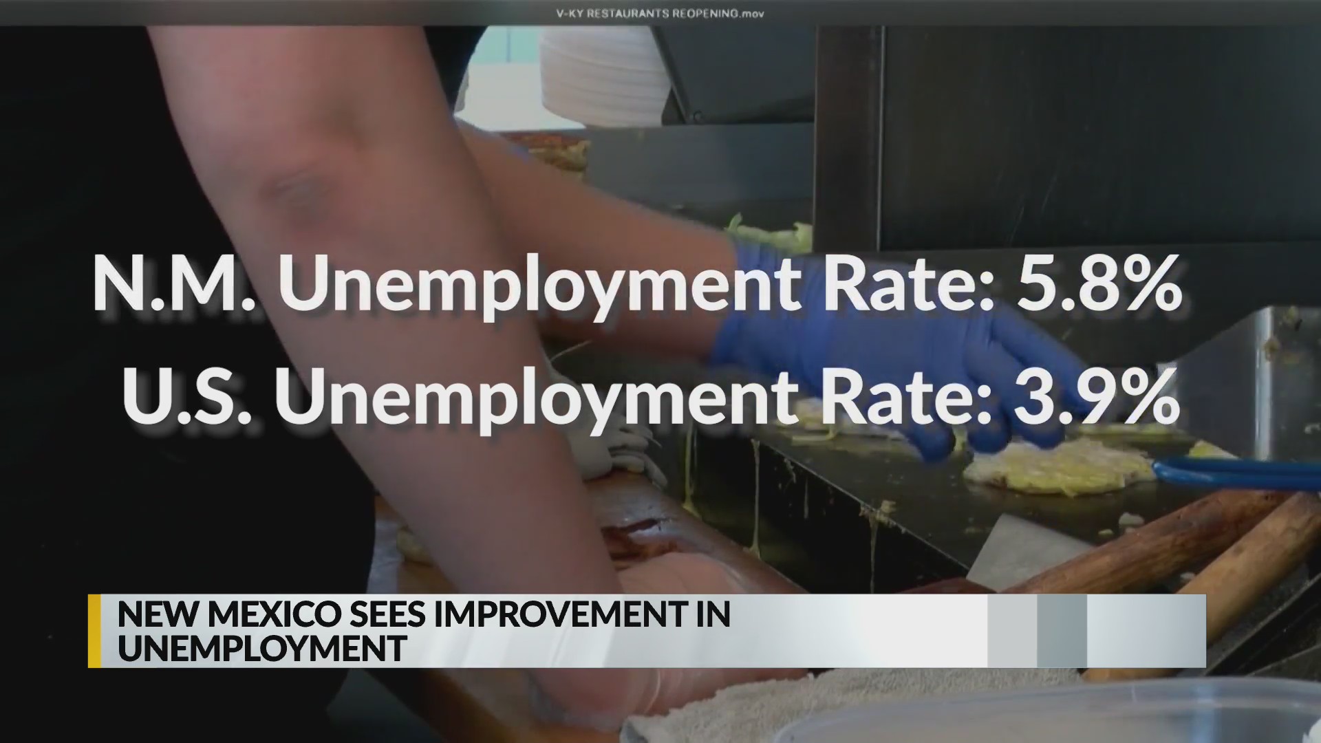 New Mexico unemployment rate falls compared to previous years – KRQE ...