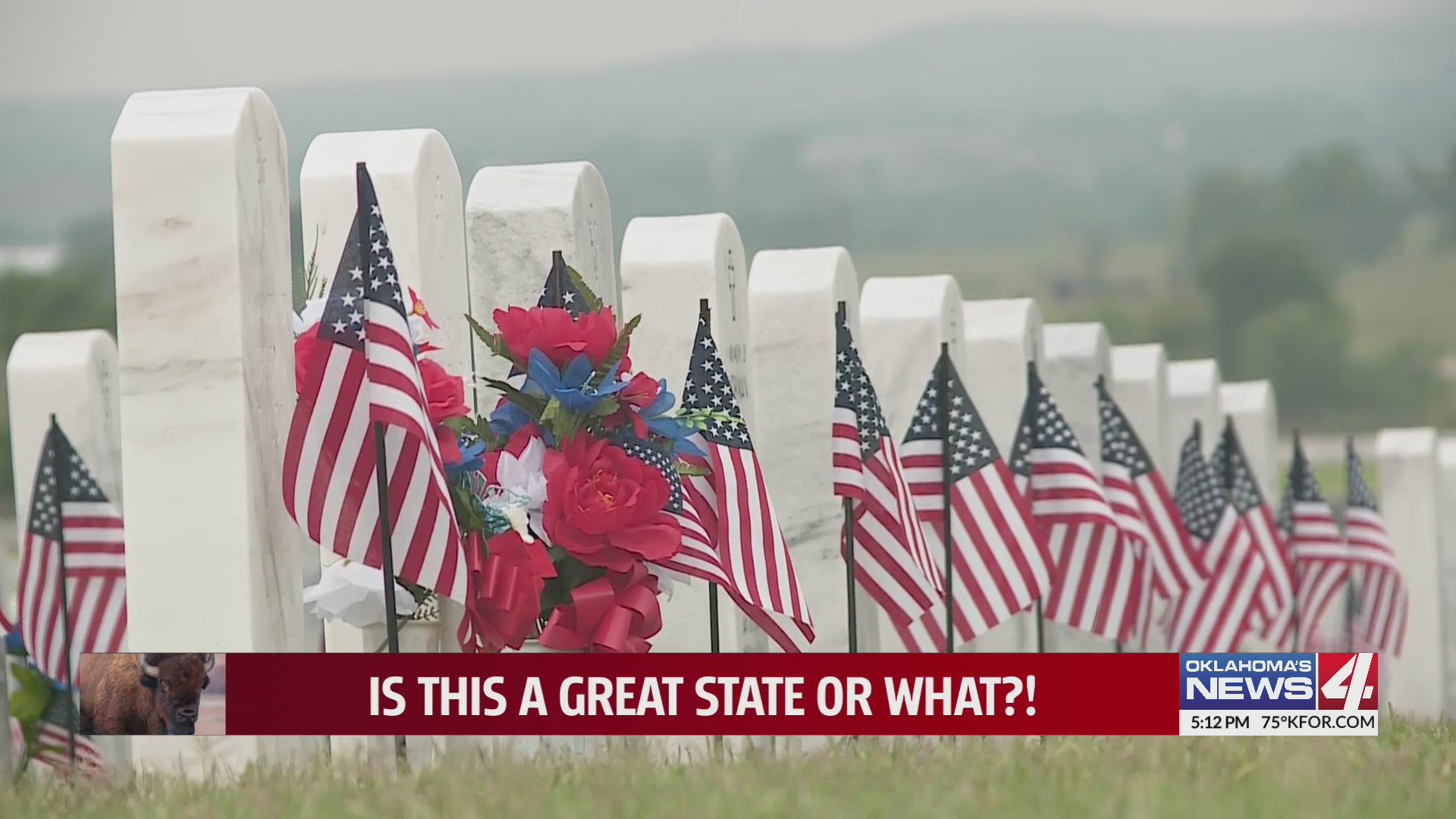 Memorial Day 2023 at the Fort Sill National Cemetery – KFOR.com ...
