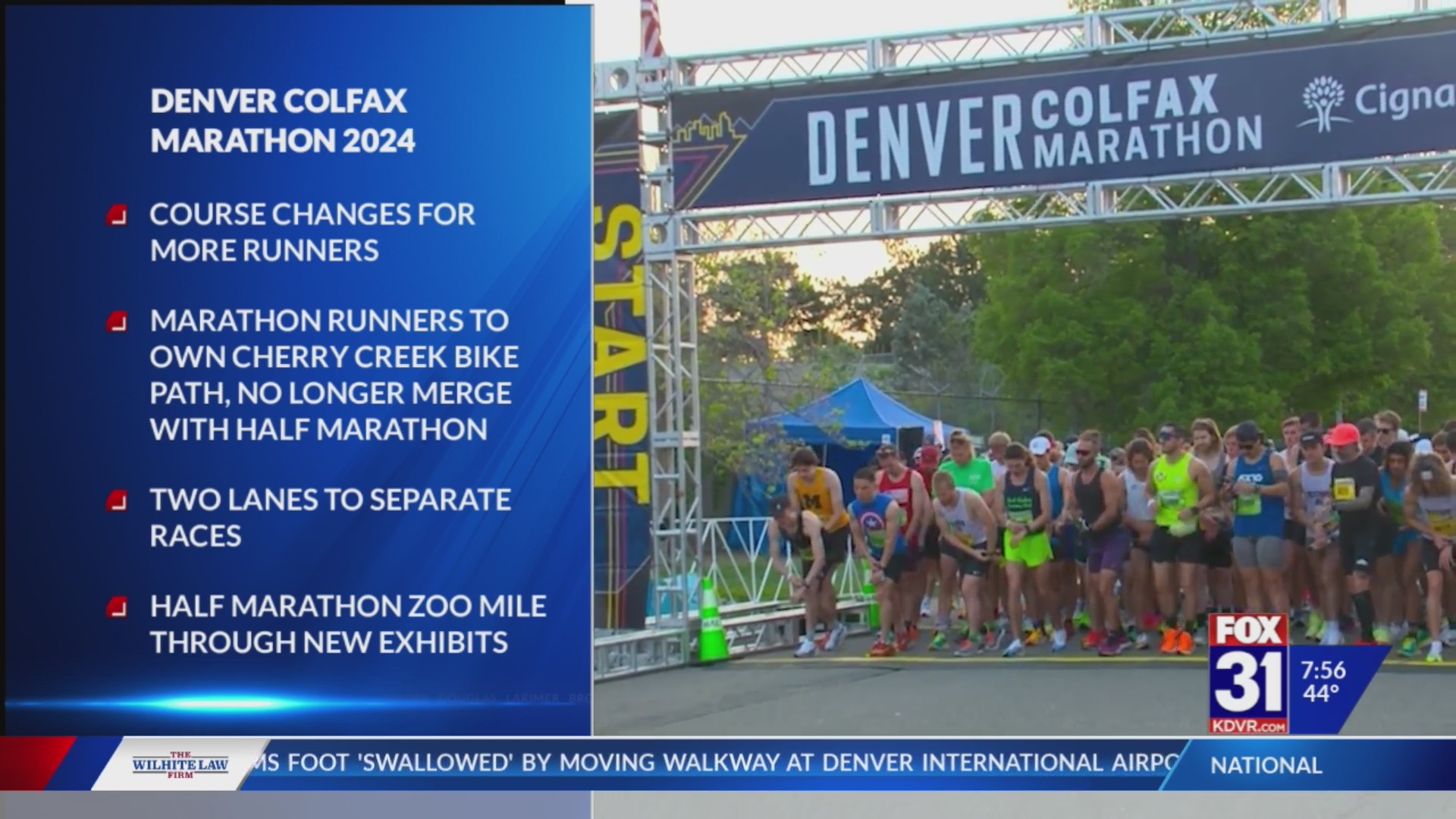 Colfax Marathon in Denver announces course adjustments for 2024 race ...