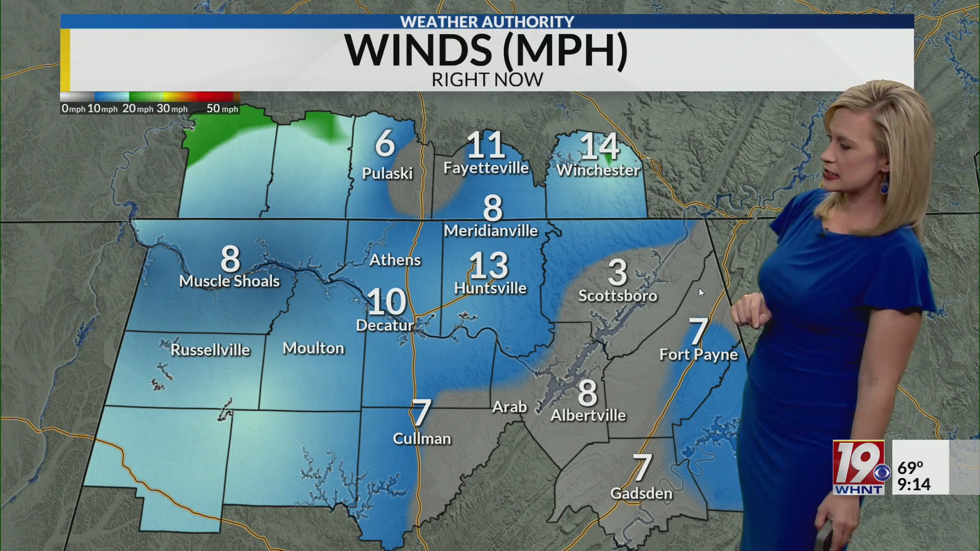 Main Weather (News 19 at 9) – WHNT.com