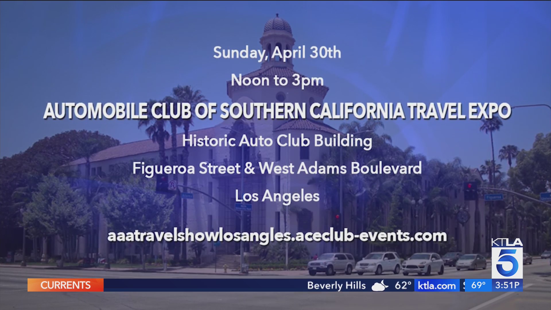 Centennial of the Historic Auto Club Building – KTLA