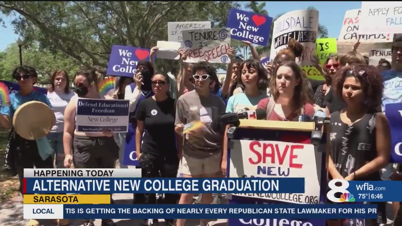 Students at embattled college plan alternative graduation in protest of ...