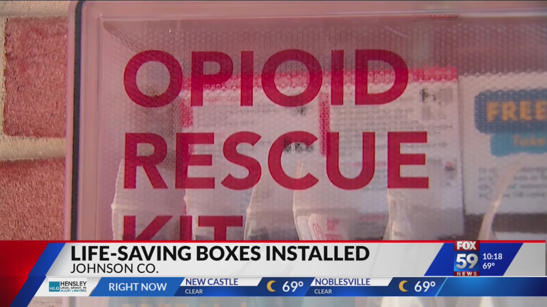 14 NaloxBoxes installed throughout Johnson County – Fox 59