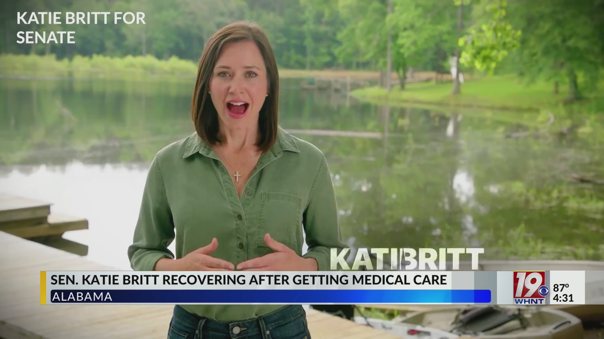 Sen. Katie Britt Recovering After Medical Care | Aug 1, 2023 | News 19 ...