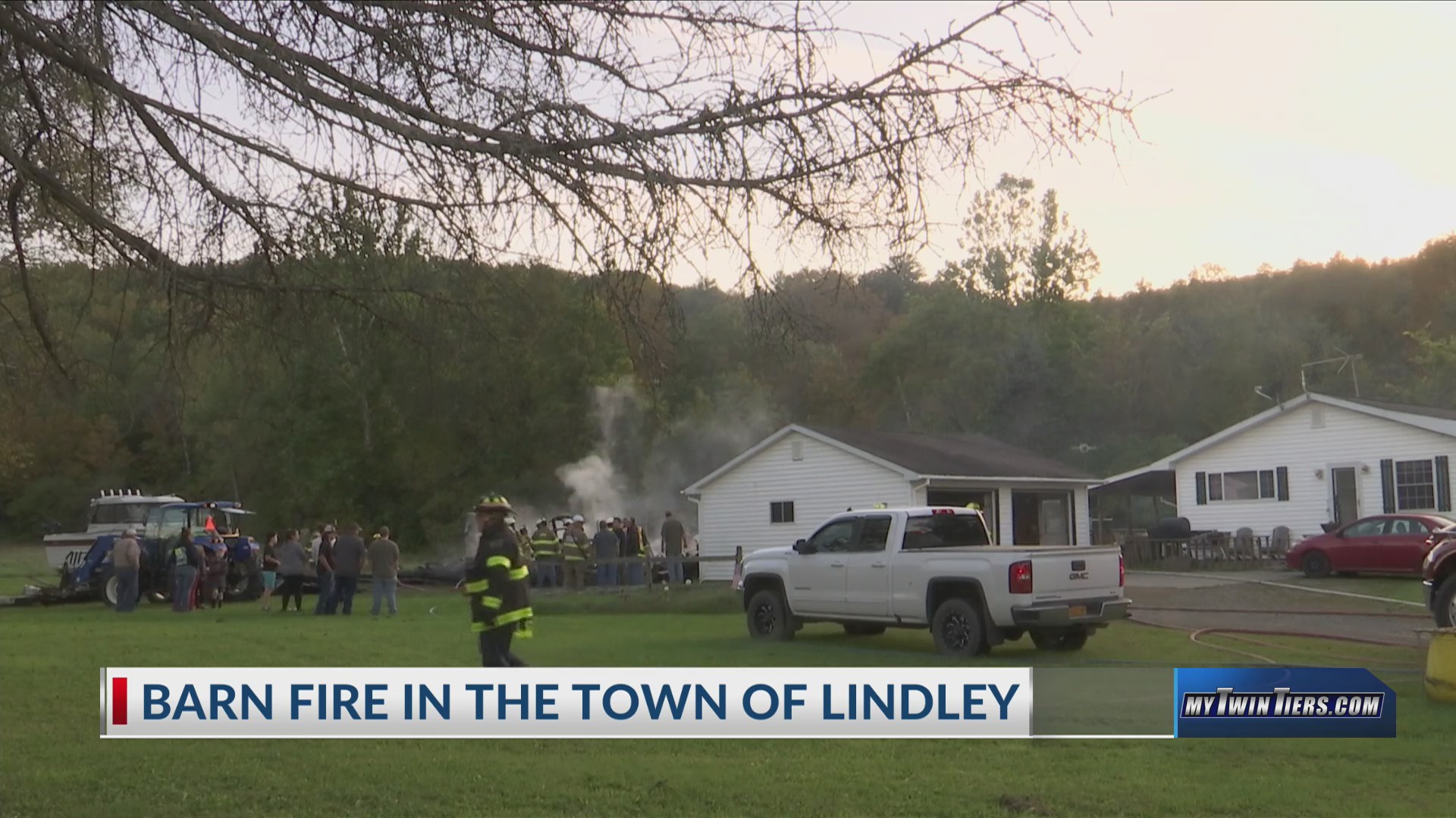Multiple departments respond to structure fire in Lindley – WETM ...