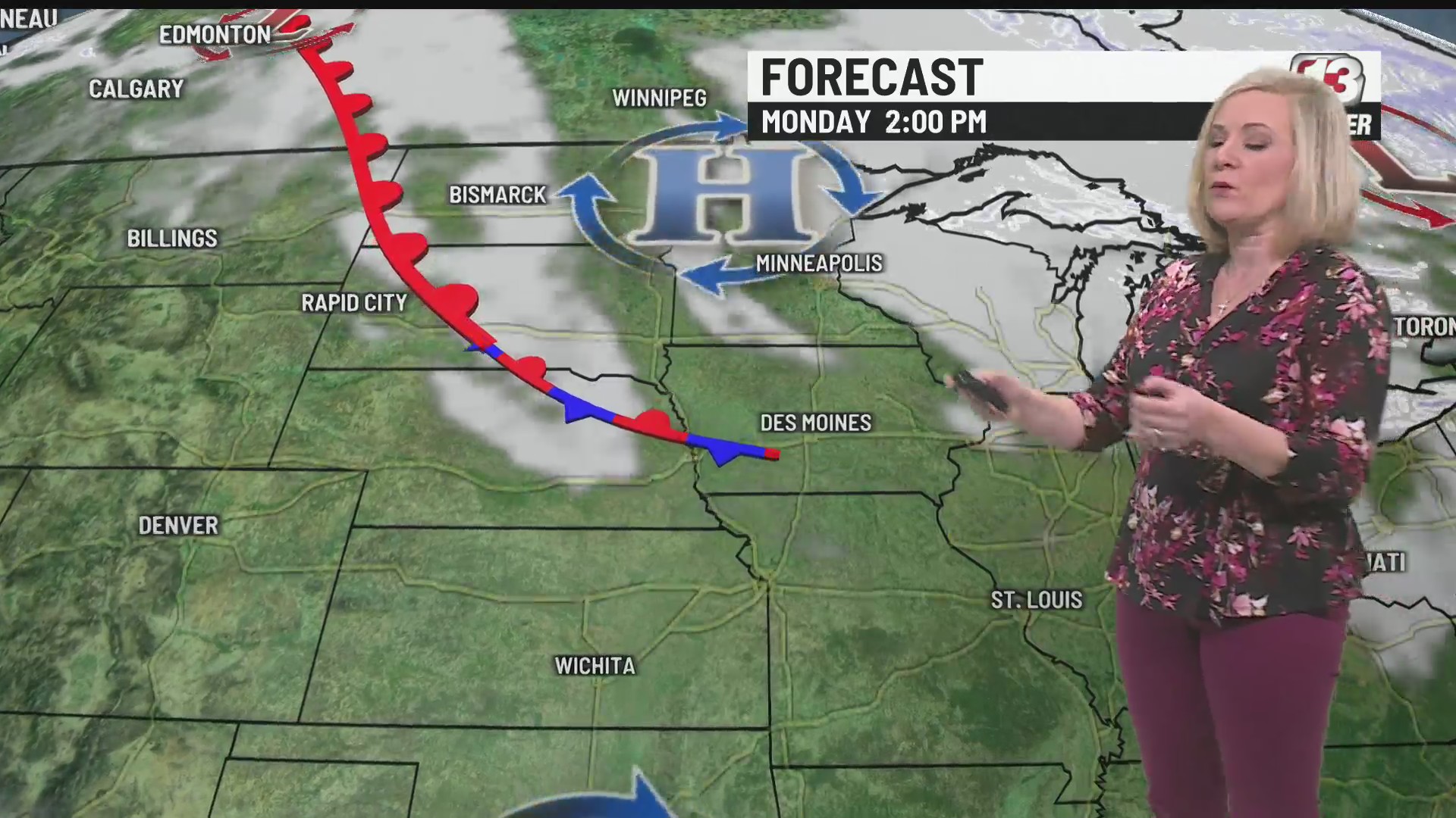 Monday Weather Forecast – who13.com