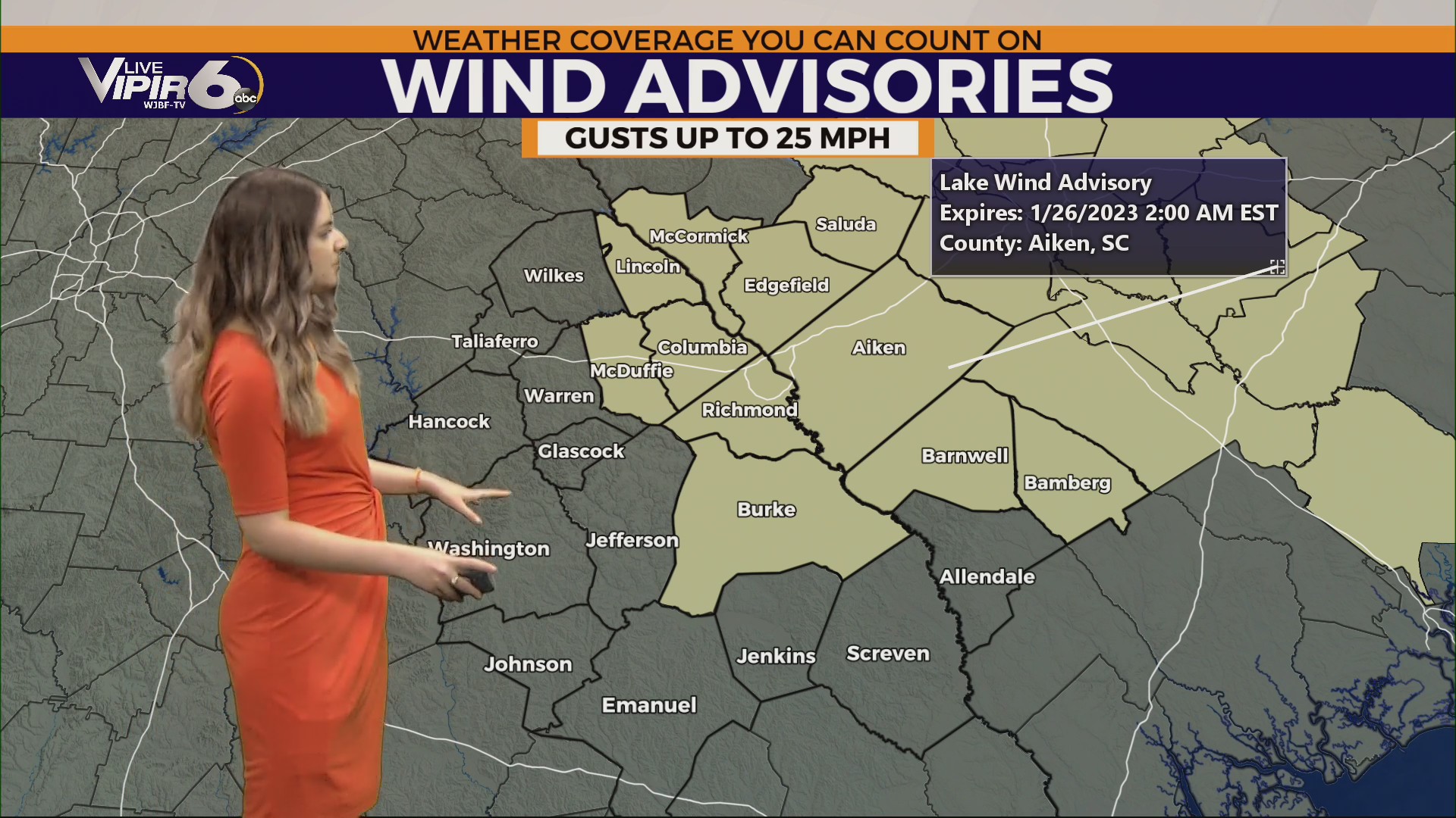 Rain Next Few Hours…Sun Returns Thursday! – WJBF