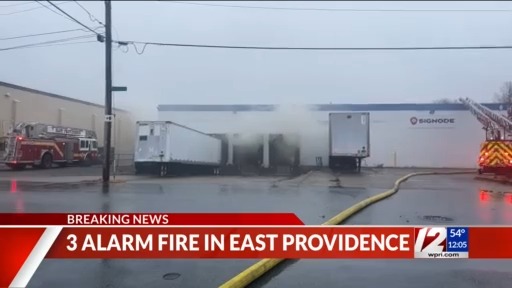 Crews responding to 3rd alarm fire in East Providence – WPRI.com