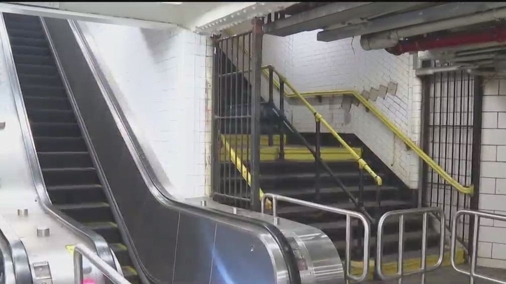Replacement escalators open at Uptown subway station – PIX11