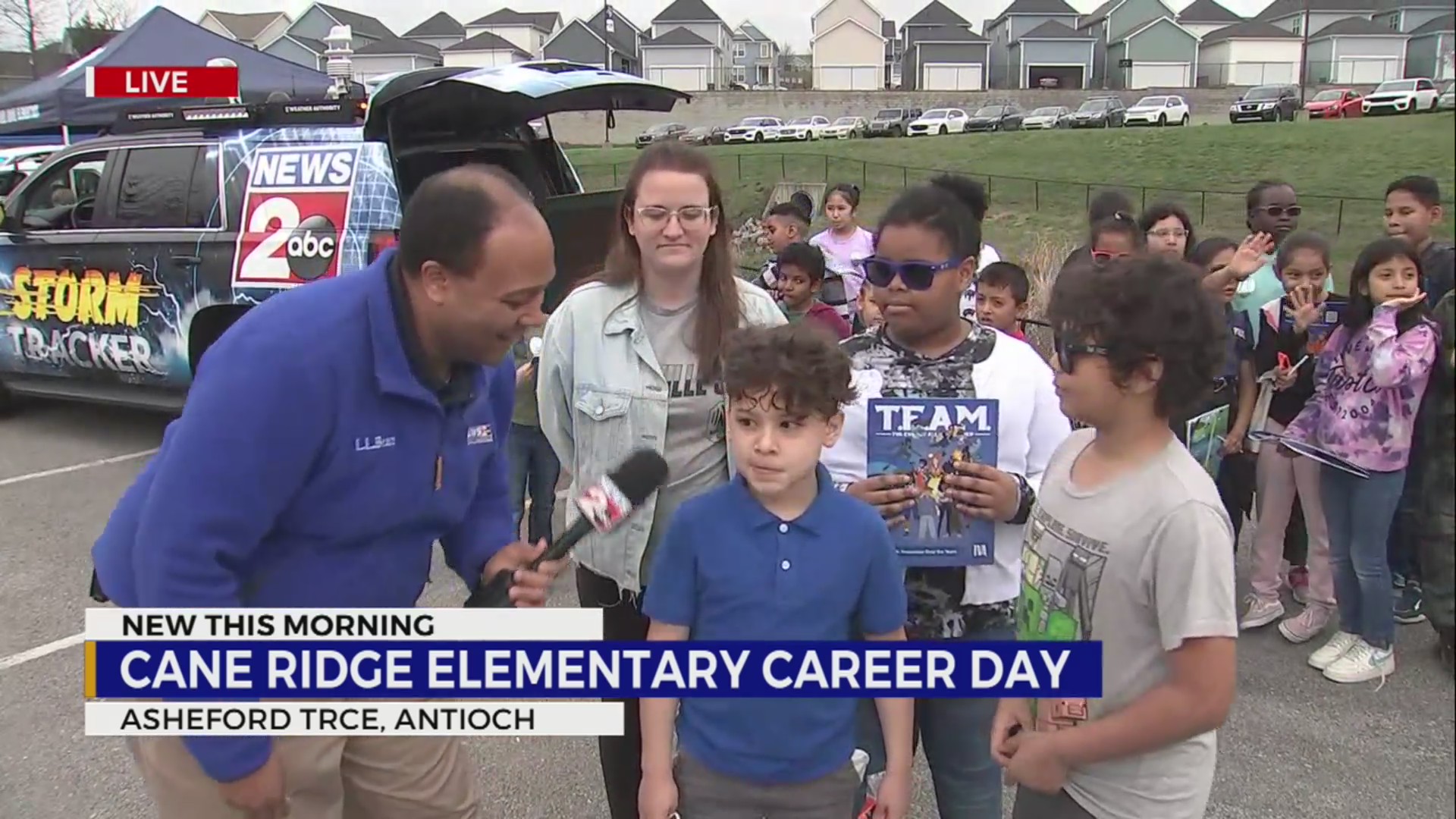 Career Day at Cane Ridge Elementary – WKRN News 2