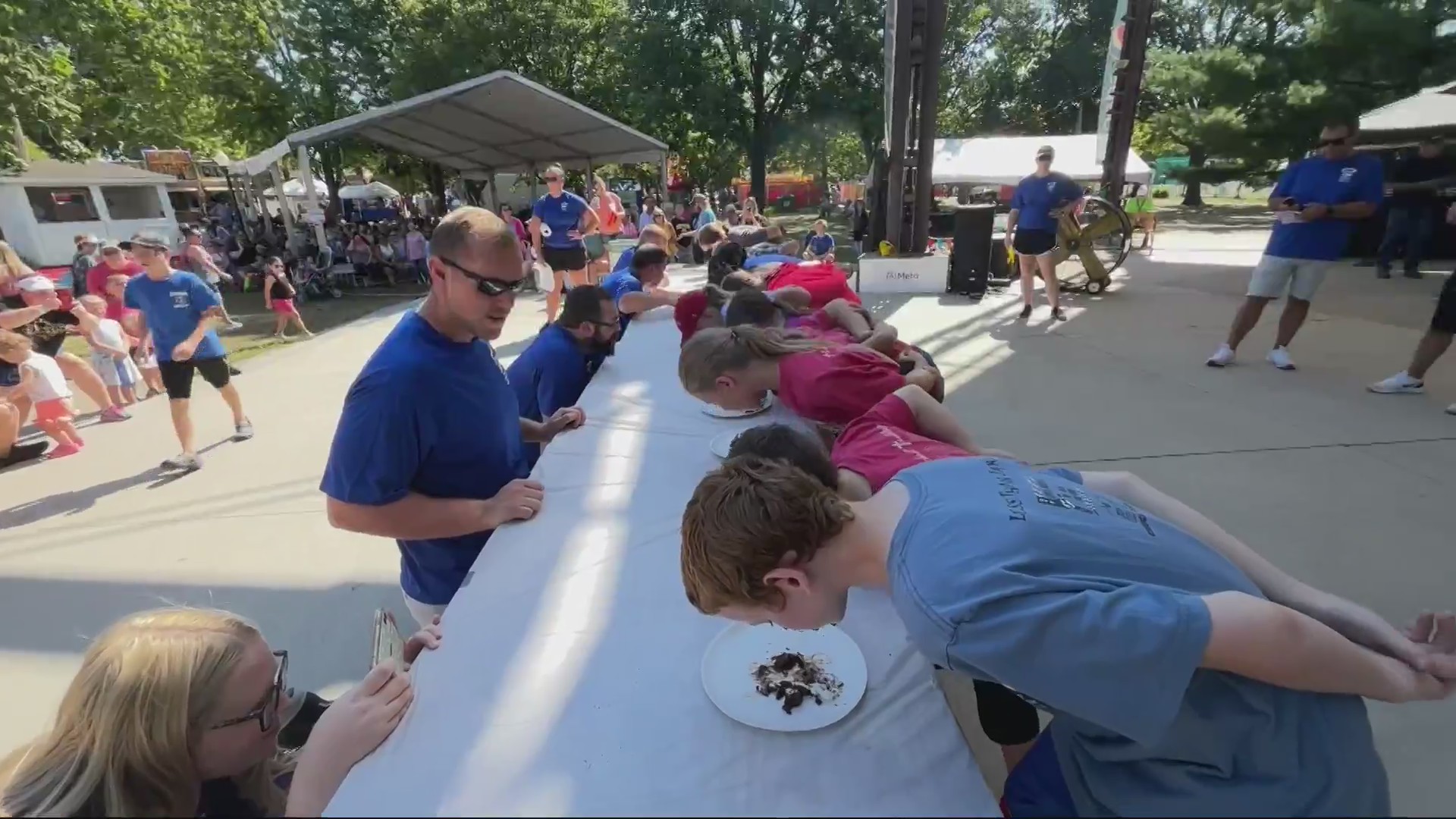 Pie eating contests, big wheel racing took place on day 8 of the Iowa ...
