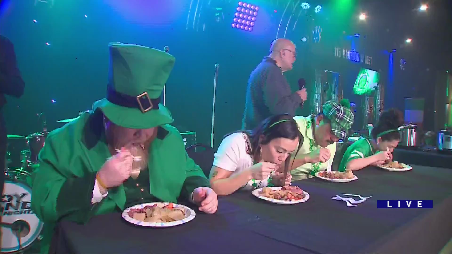 1st Annual Morning News Corned Beef and Cabbage Eating Contest – WGN-TV