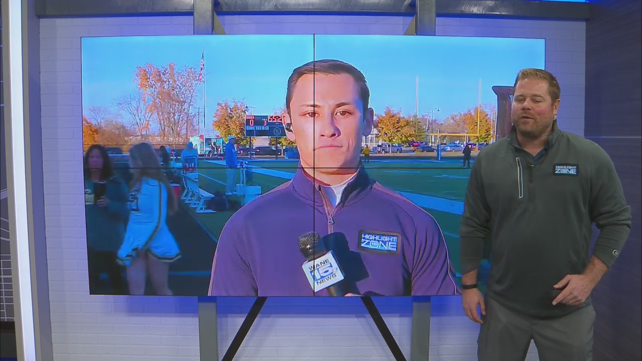 Kurt Tippmann live on WANE-TV to preview Highlight Zone “Game of the ...