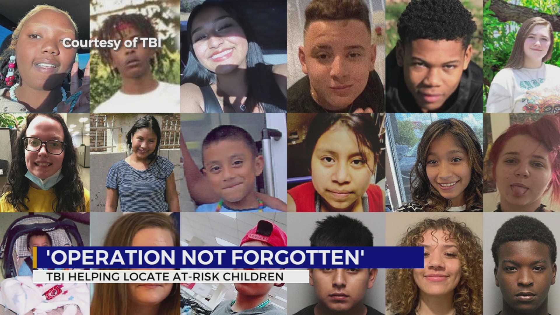 TBI’s ‘Operation Not Forgotten’ helps locate at-risk children – WKRN News 2