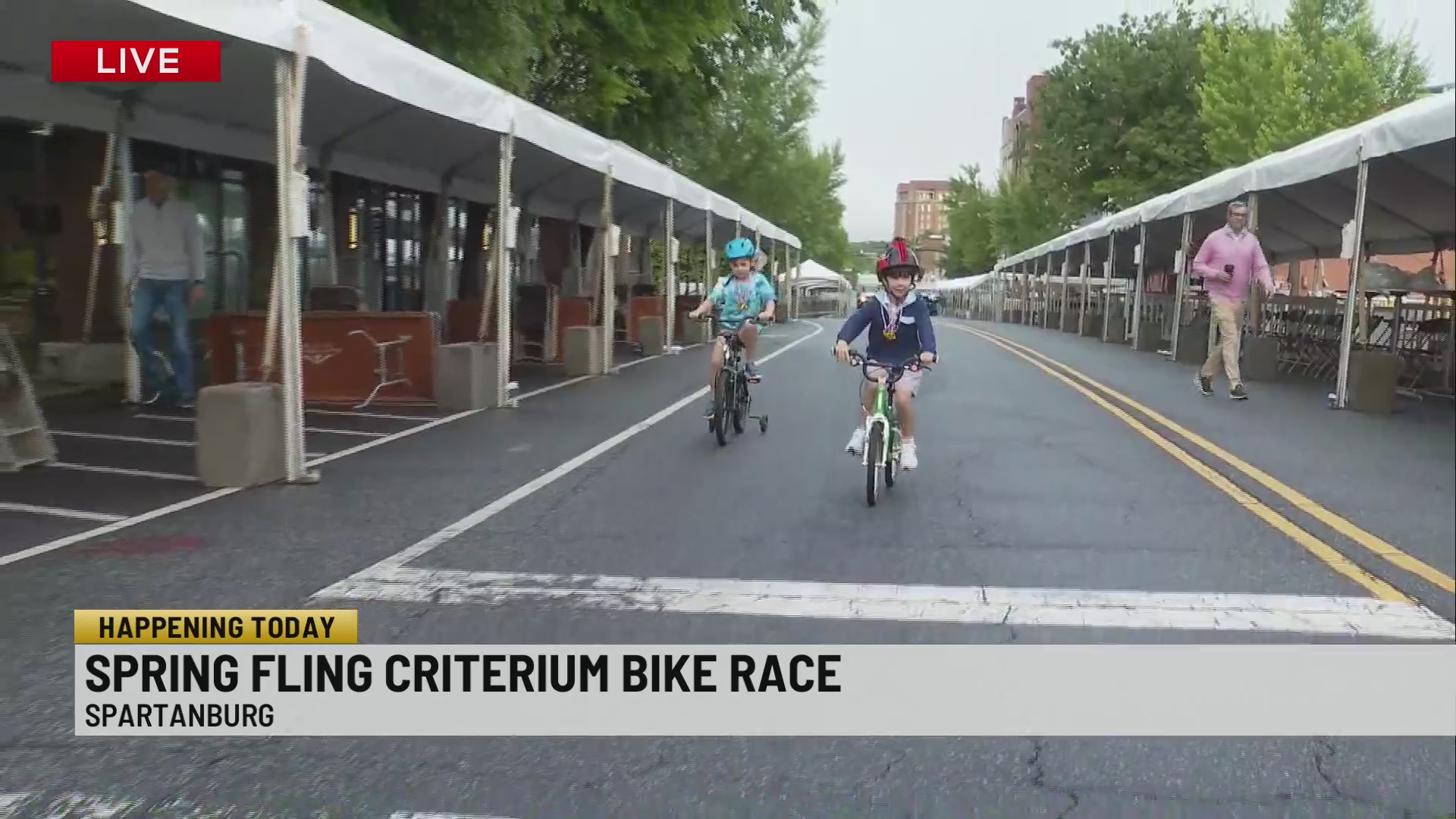 Spring Fling Criterium Bike Race begins today – WSPA 7NEWS
