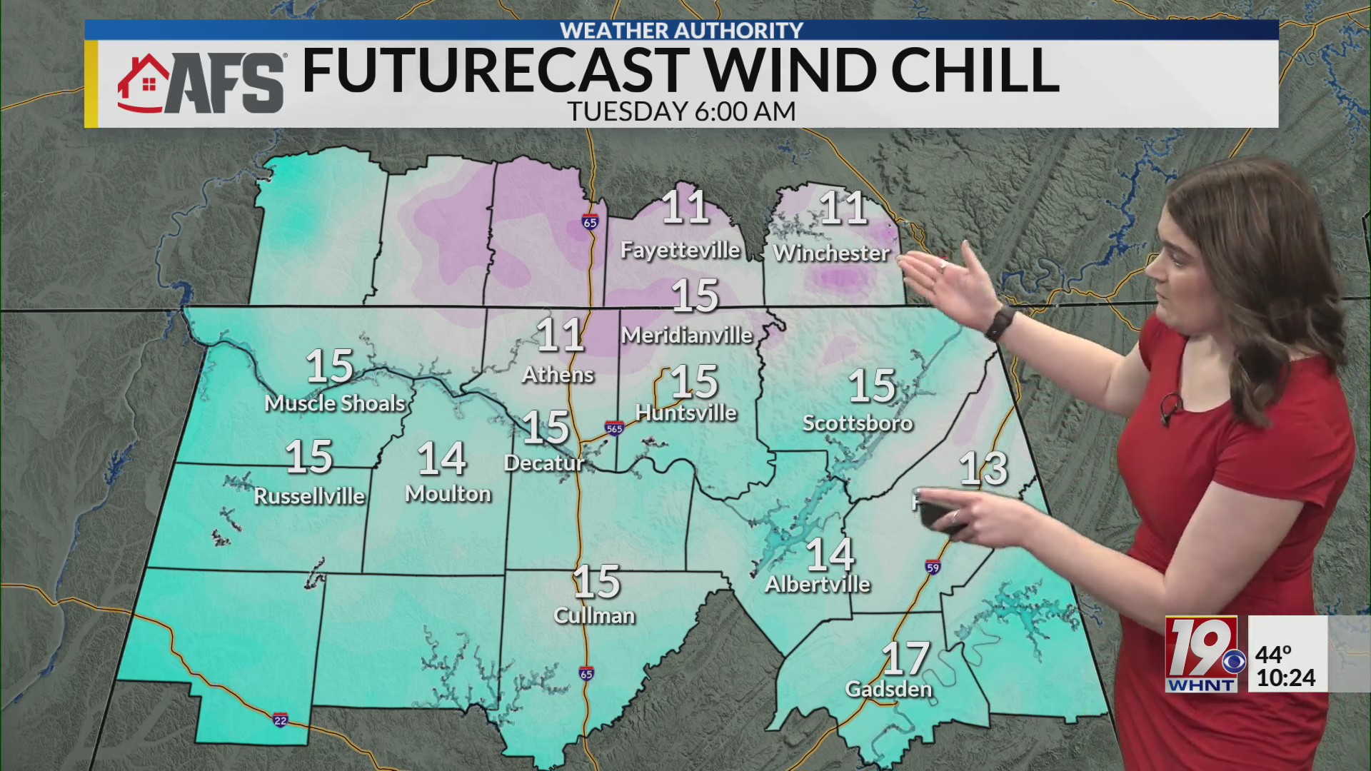 Sunday Night’s Forecast Update (12/17/2023) – WHNT.com