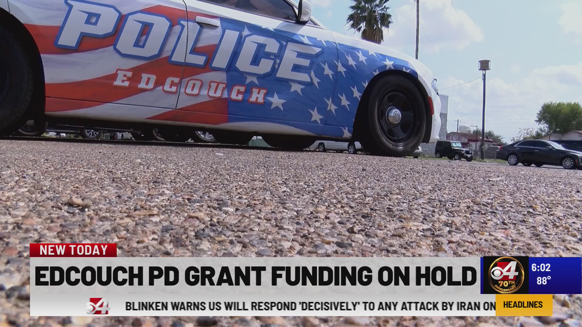 Edcouch Police Department grant placed on hold after drug seize – KVEO-TV