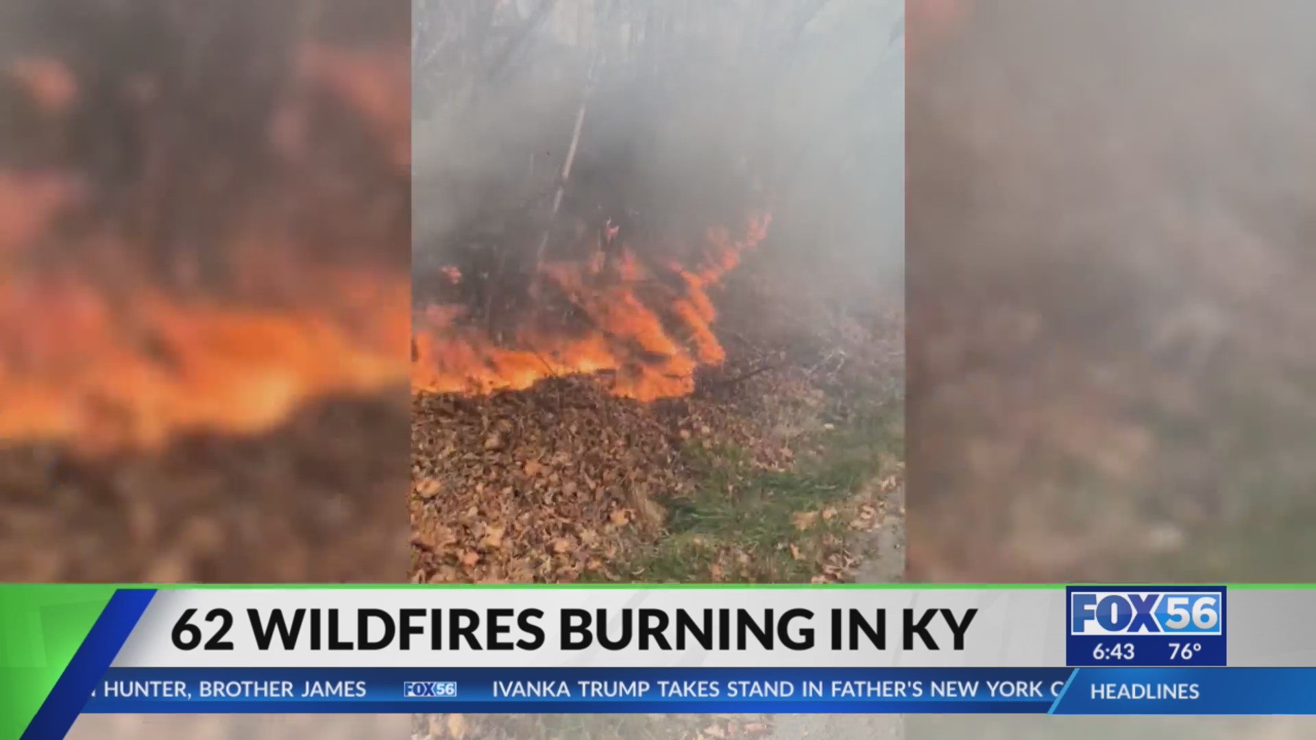 62 wildfires burning in Kentucky – FOX 56 News