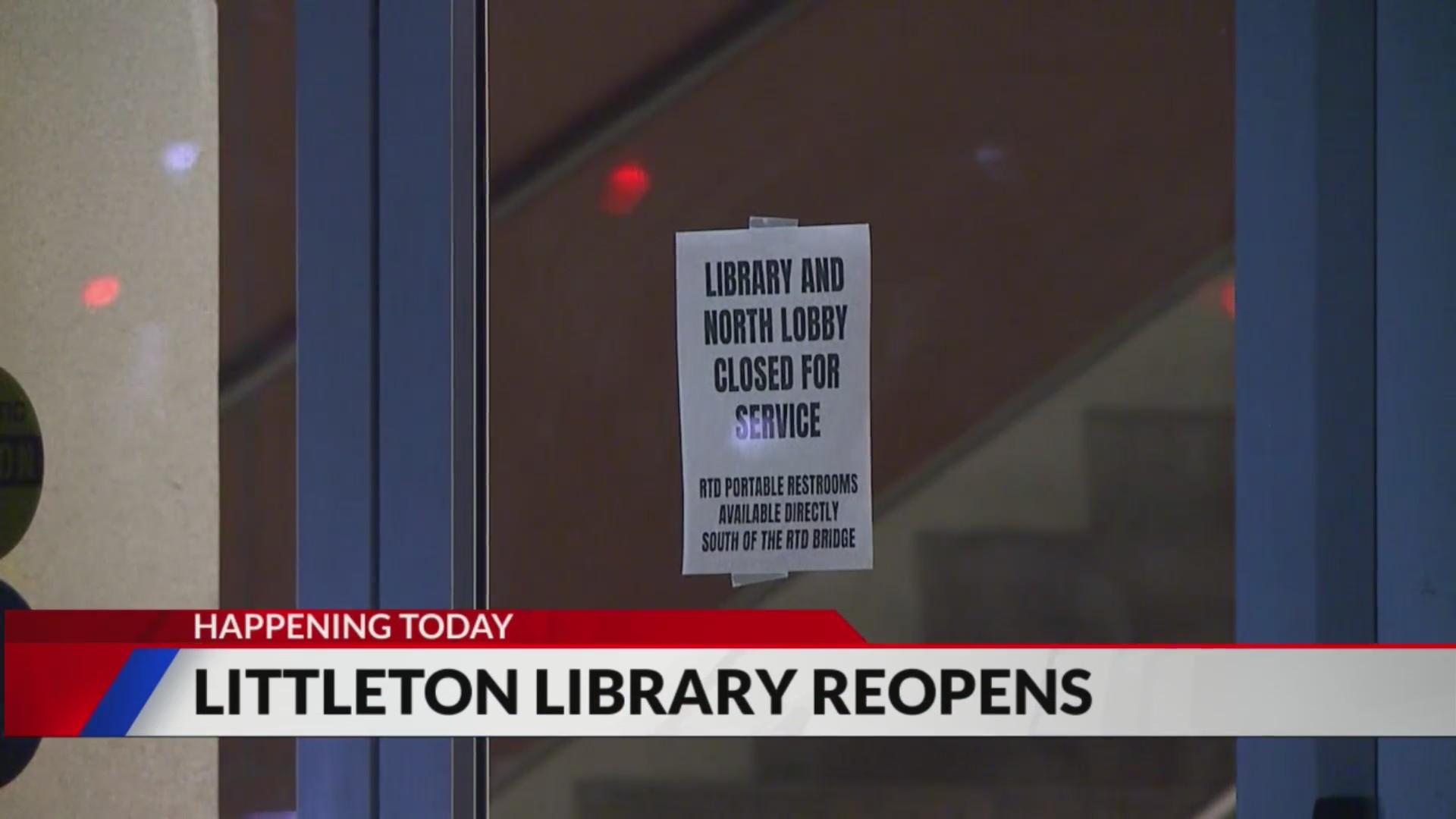 Littleton Library to reopen Wednesday – FOX31 Denver