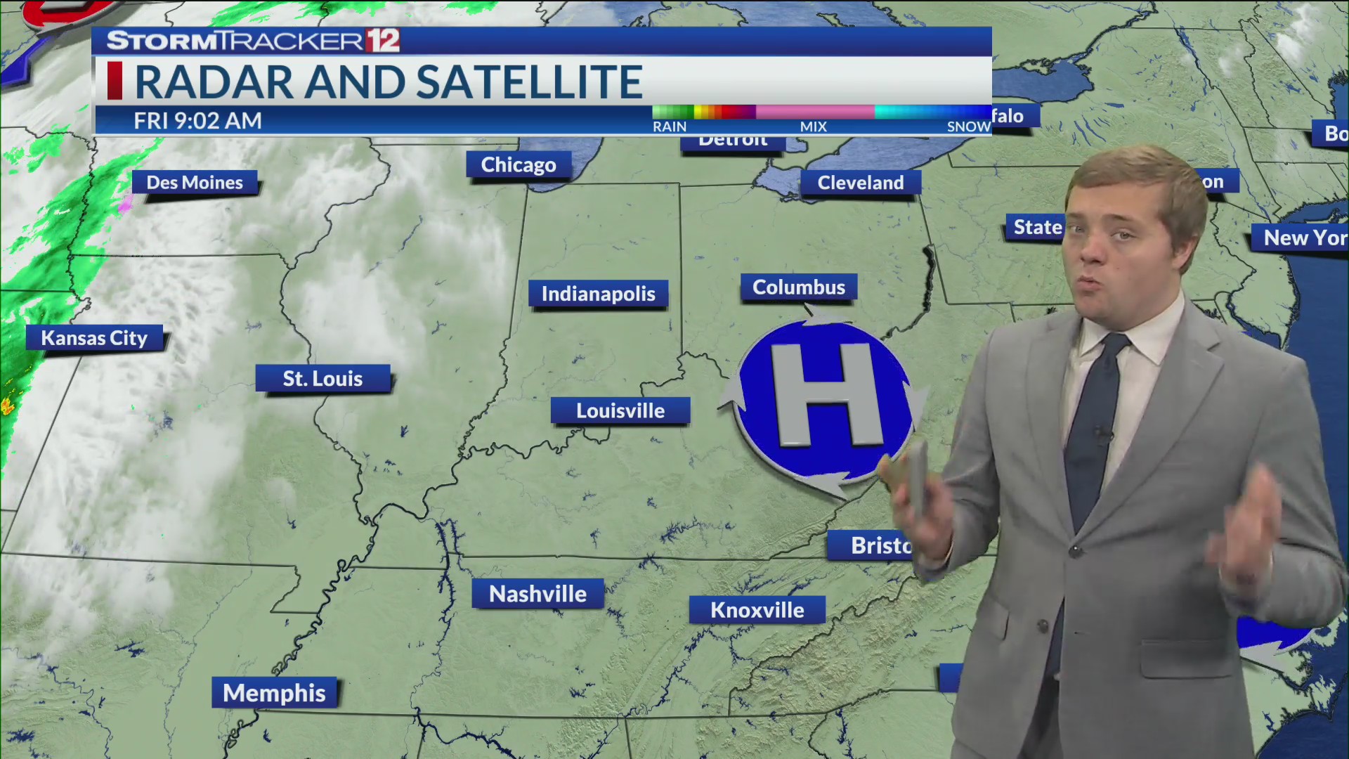 WBOY NOON 2 MINUTE WEATHER CUT IN – WOWK 13 News