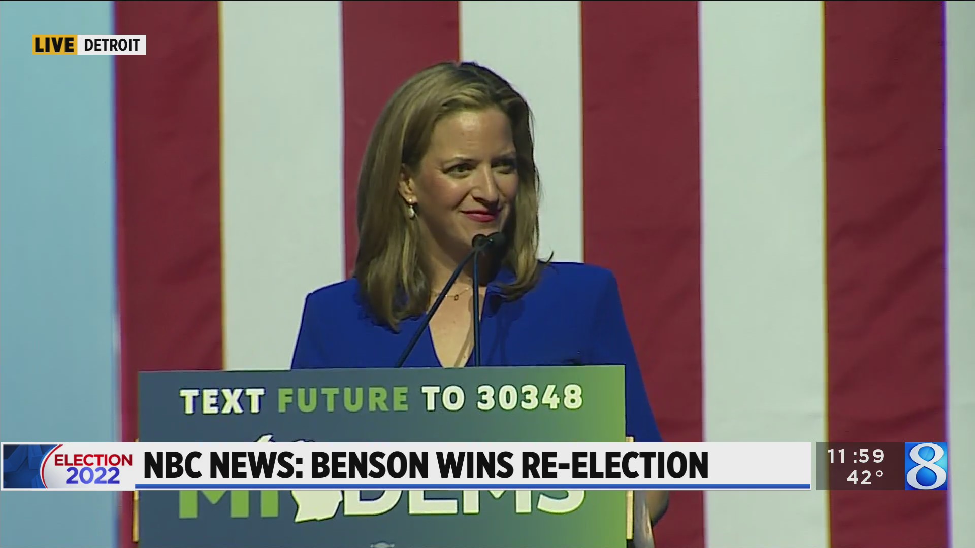 Benson to be reelected as Michigan secretary of state, NBC projects ...