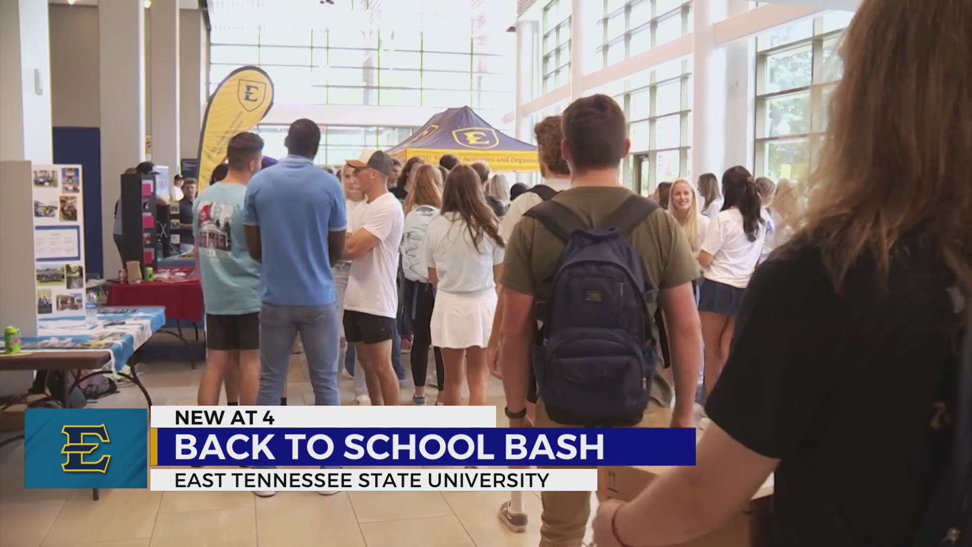 ETSU celebrates return of students with week of events – WJHL | Tri ...