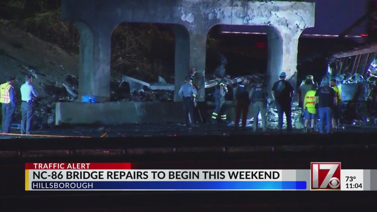 NC 86 bridge to be repaired – CBS17.com