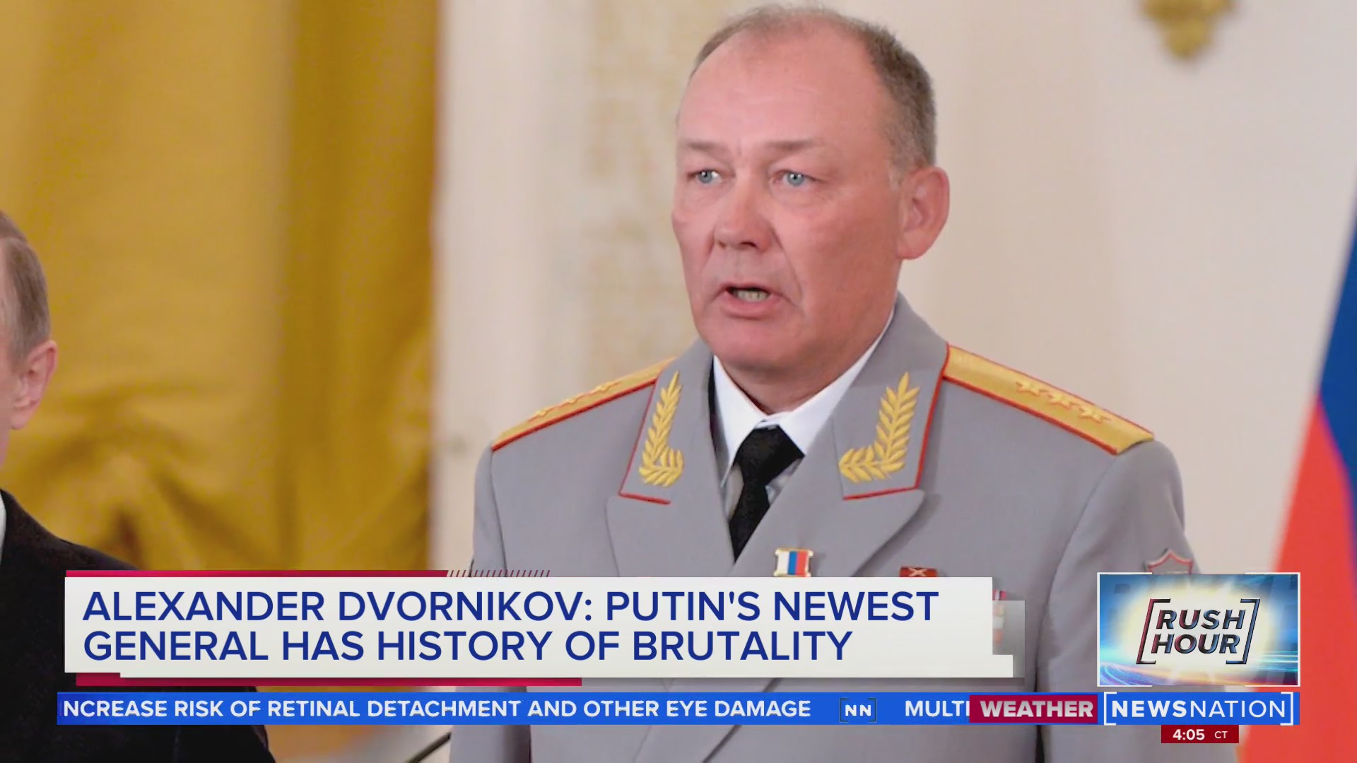 New Russian commander known as the ‘Butcher of Syria’ | Rush Hour ...