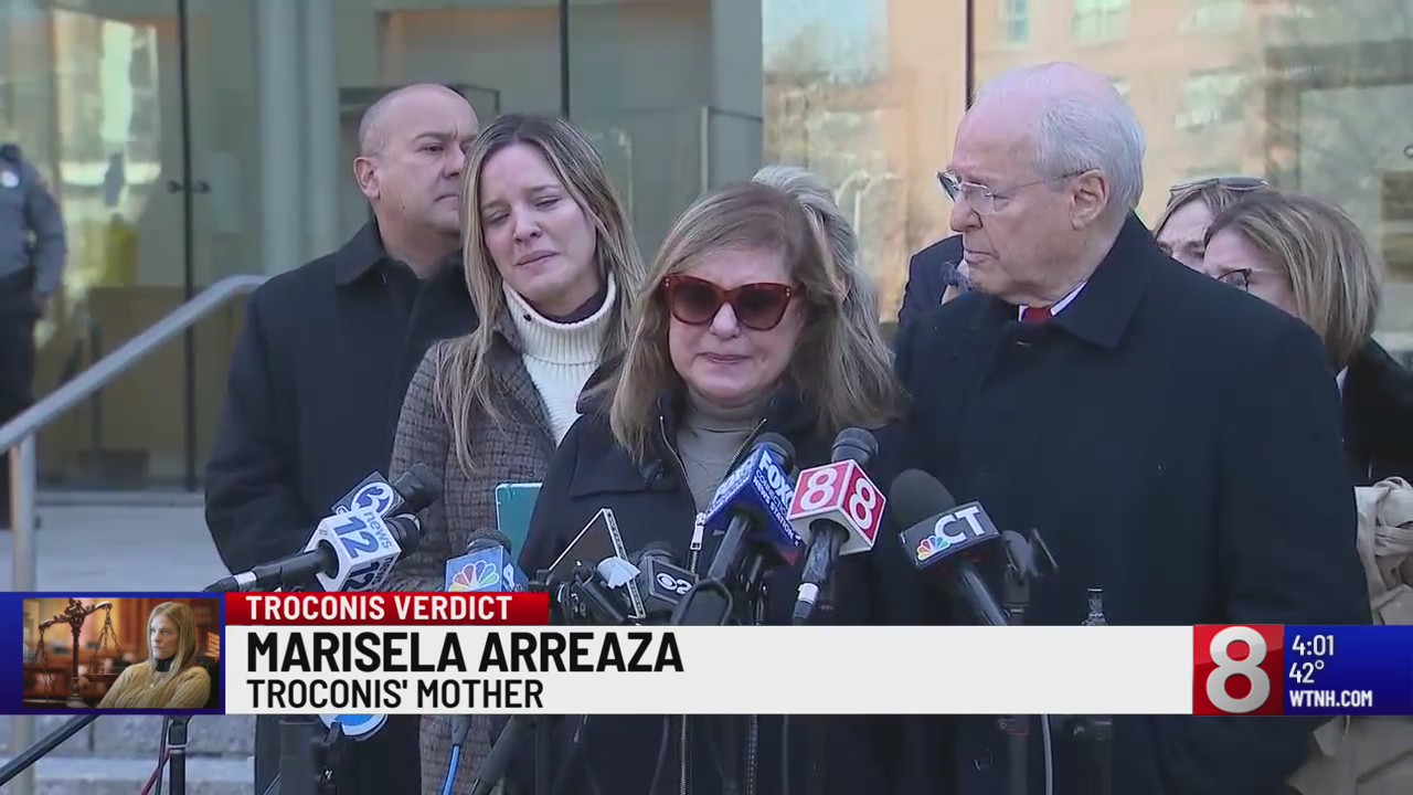 Troconis family calls guilty verdict an ‘injustice’ – WTNH.com