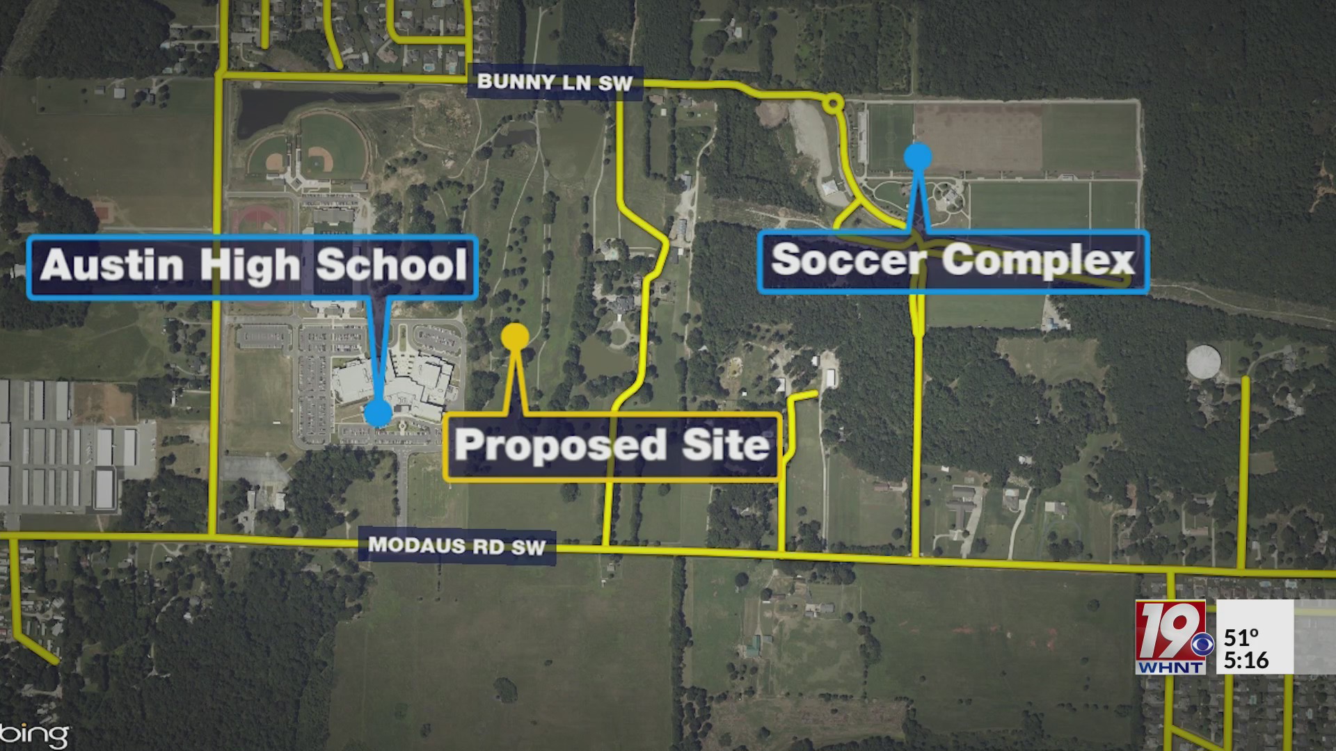 Decatur Proposes Site for New Athletic Complex – WHNT.com