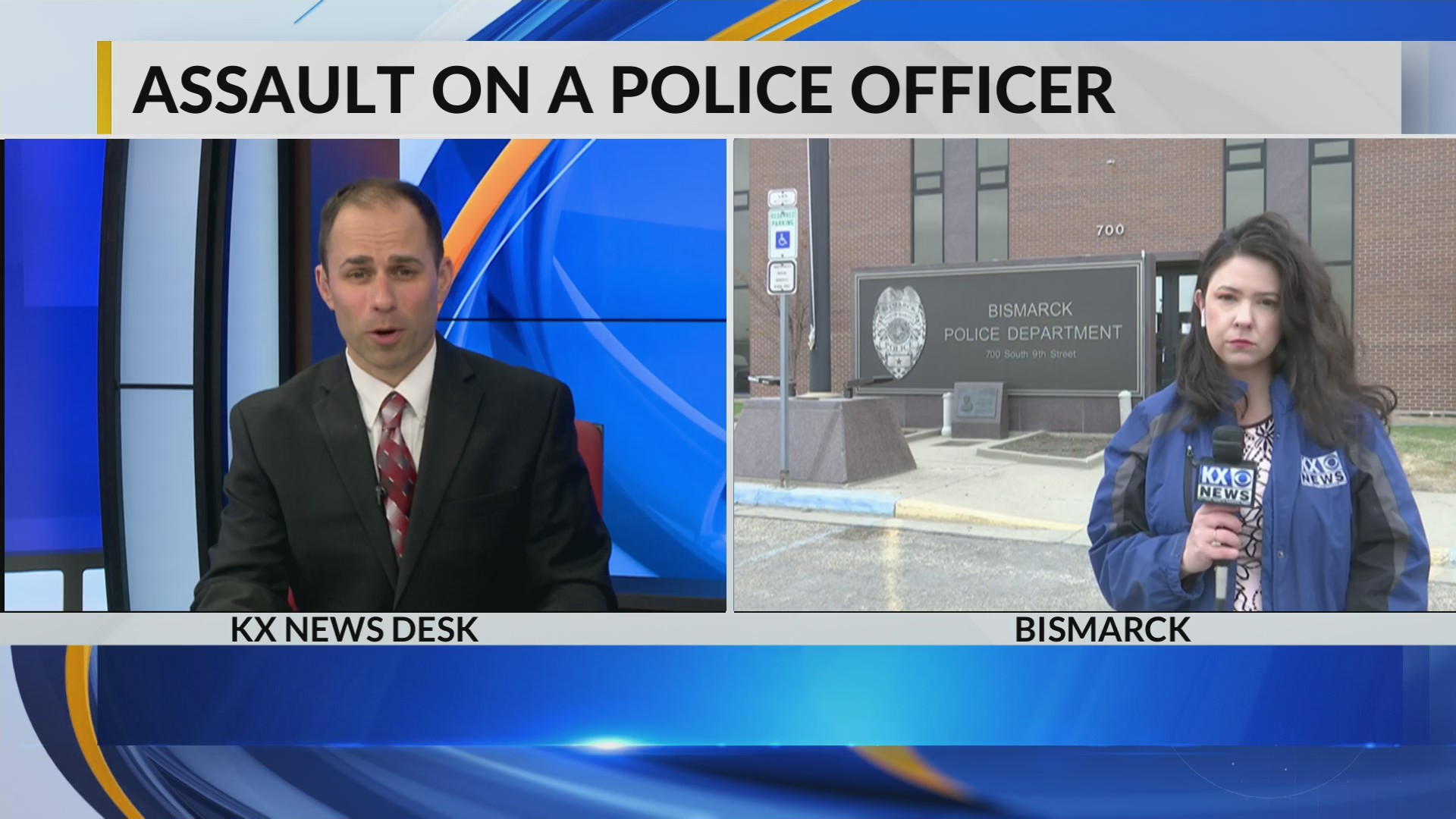 Assault on Bismarck police officer – KX NEWS