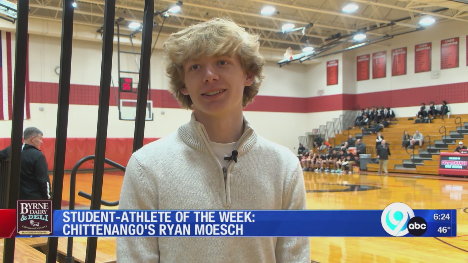 Student-Athlete of the Week: Chittenango’s Ryan Moesch – WSYR