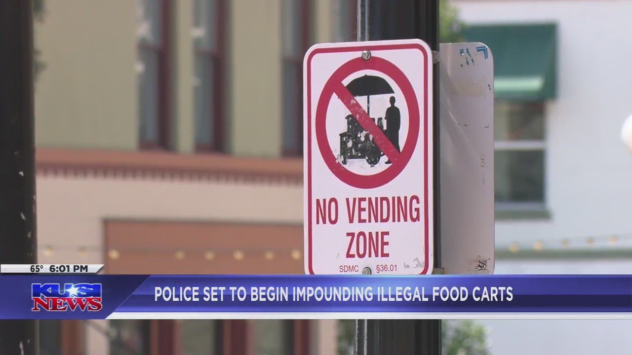 Police to begin impounding illegal food carts – FOX 5 San Diego & KUSI News