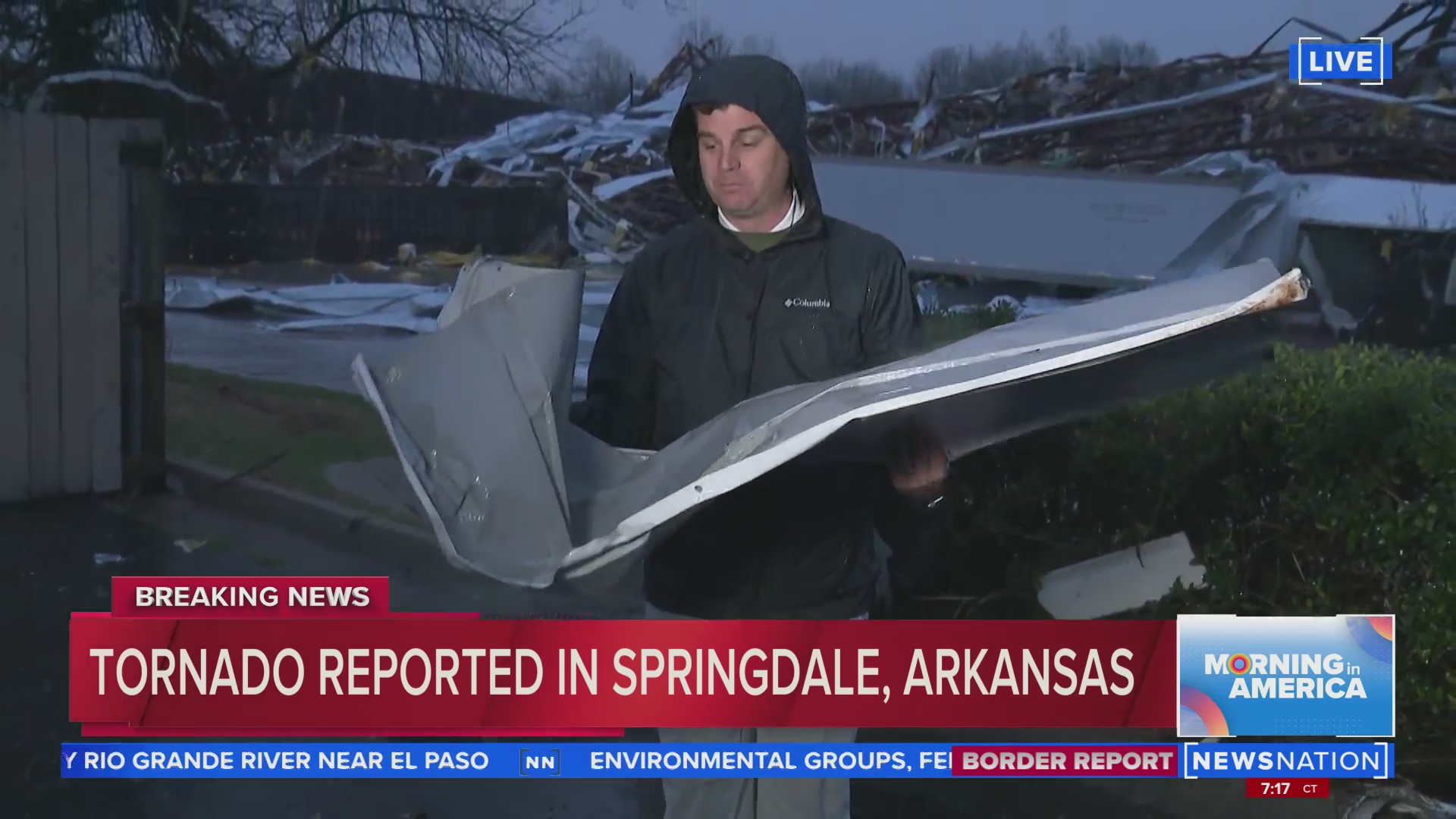 Tornado reported in Springdale, Arkansas | Morning in America – NewsNation